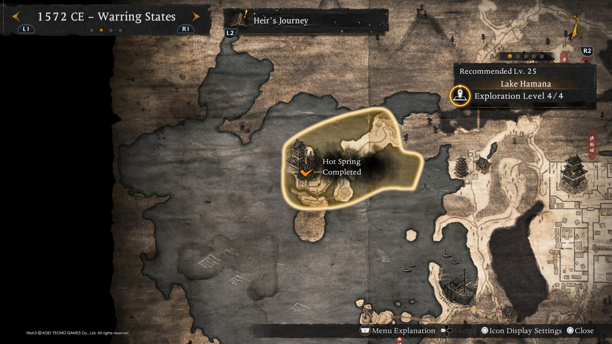 Nioh 3: All Hot Spring locations | VGC
