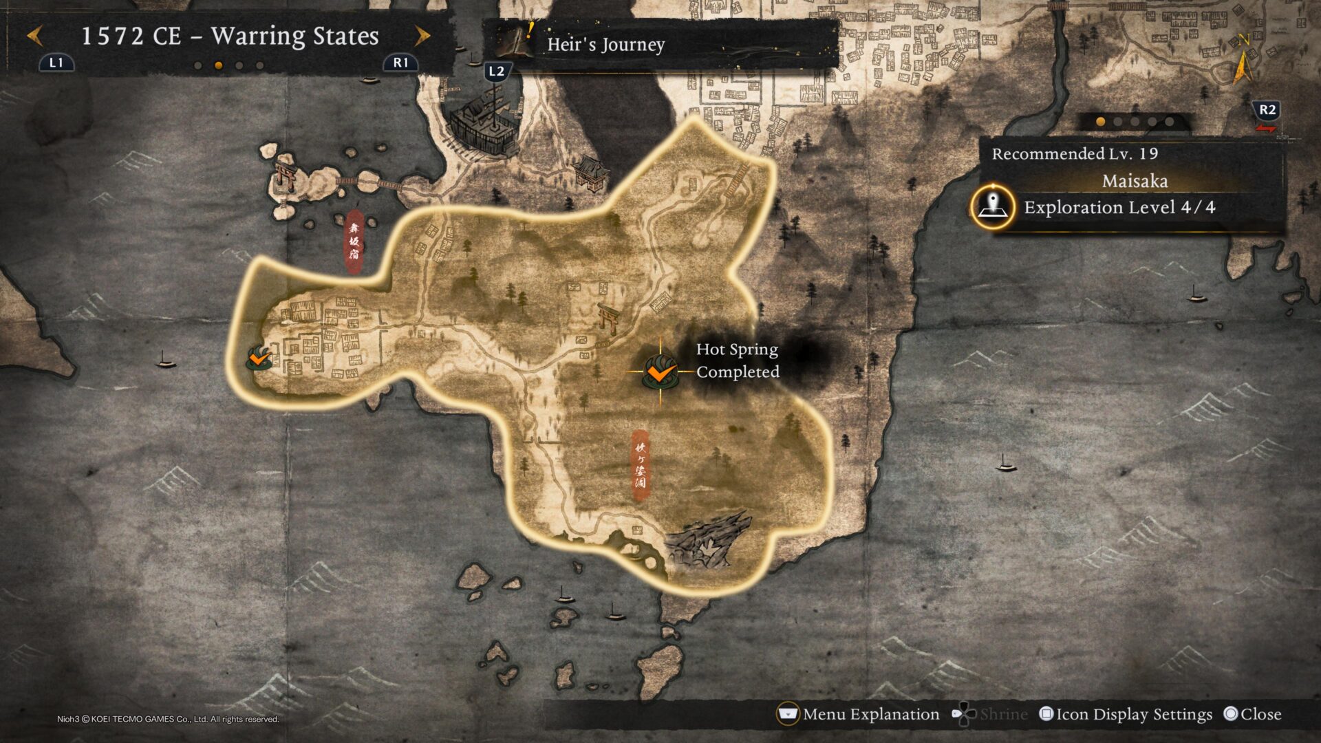 Nioh 3: All Hot Spring locations | VGC