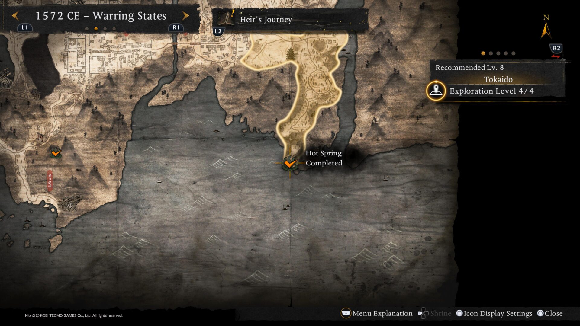 Nioh 3: All Hot Spring locations | VGC