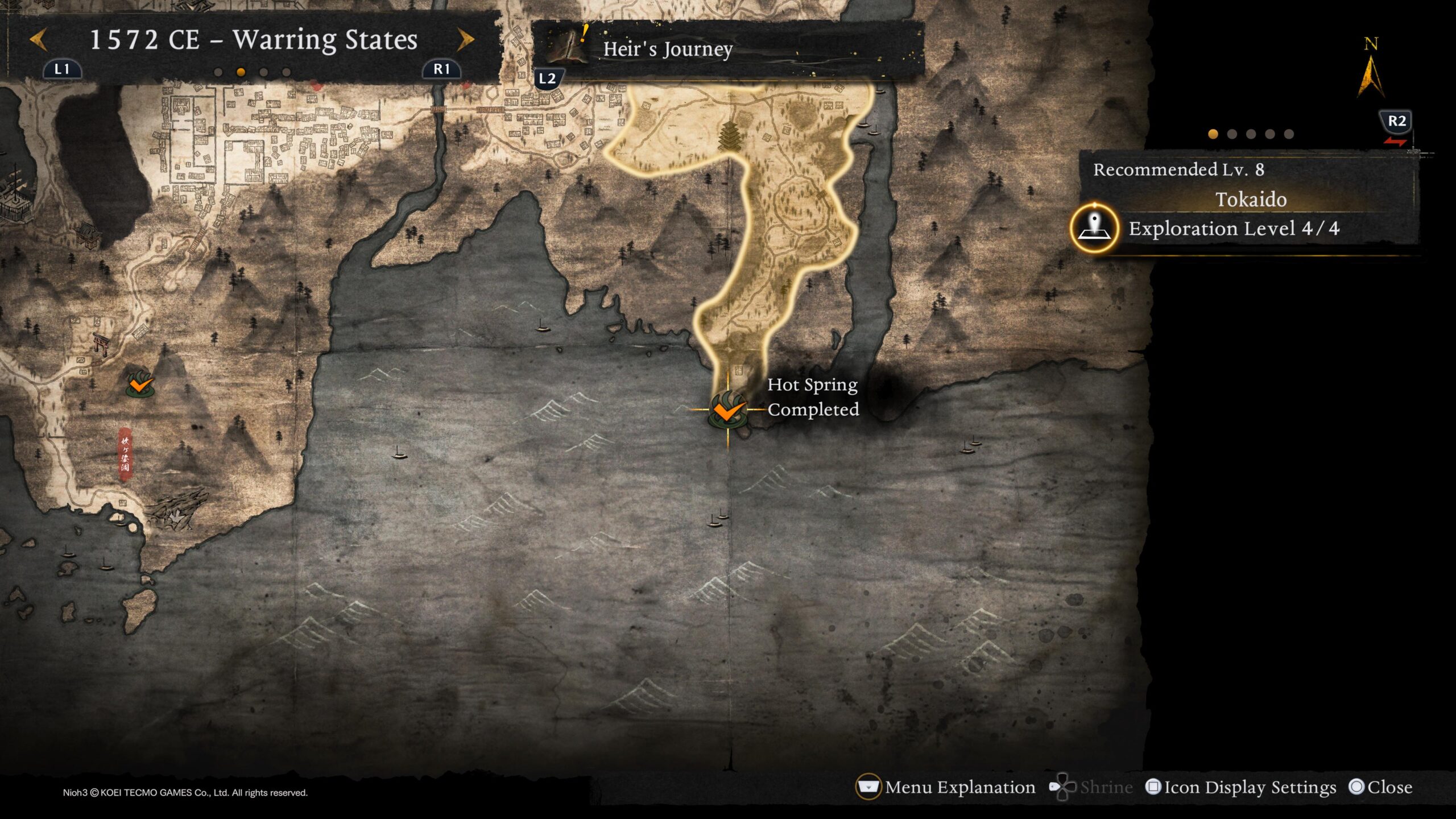 Nioh 3: All Hot Spring locations | VGC