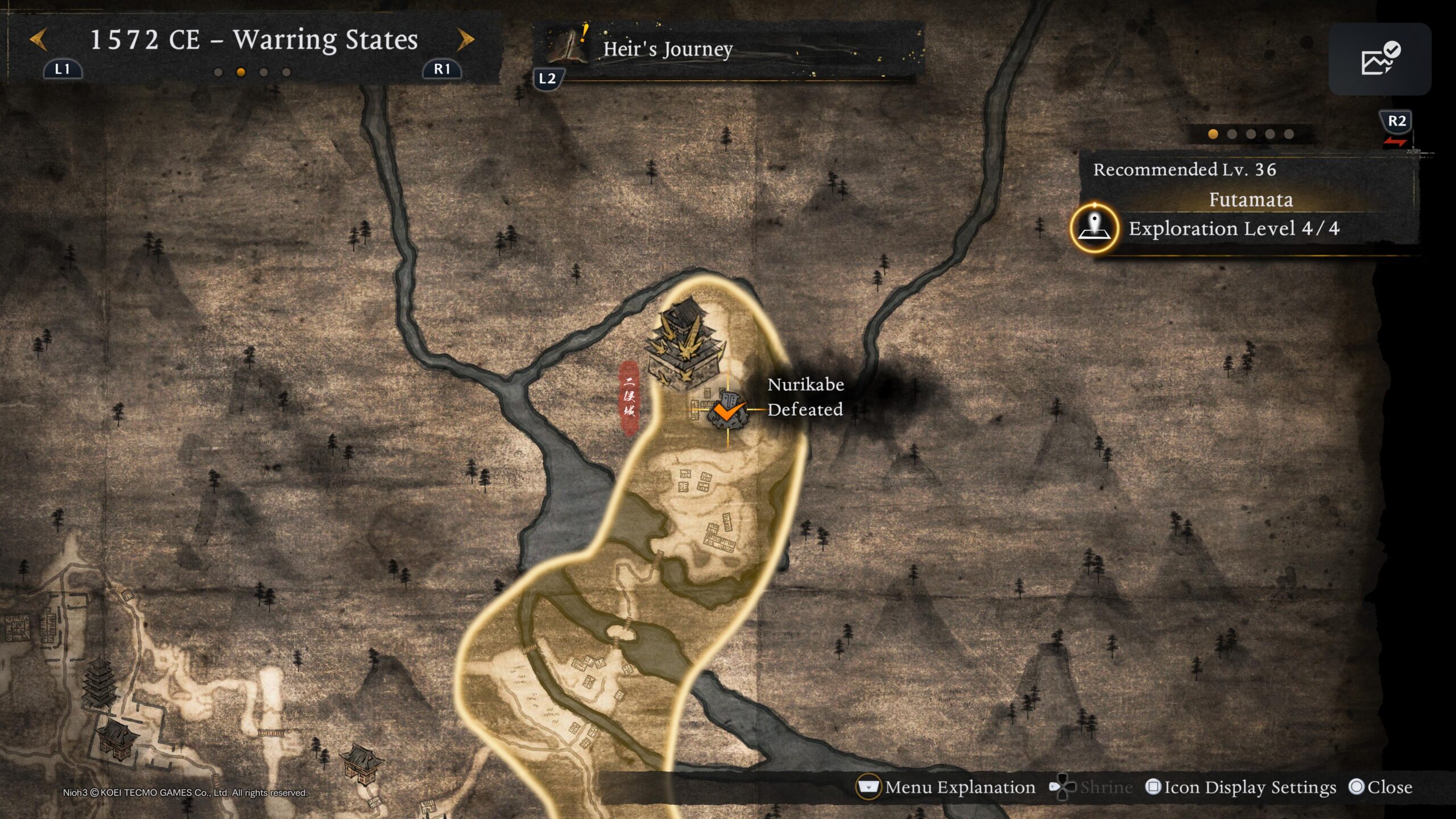 Nioh 3: All Nurikabe locations and how to open them with gestures | VGC