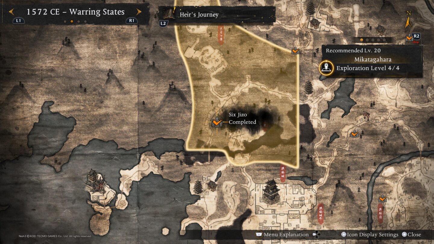 Nioh 3: All Six Jizo Statue locations | VGC