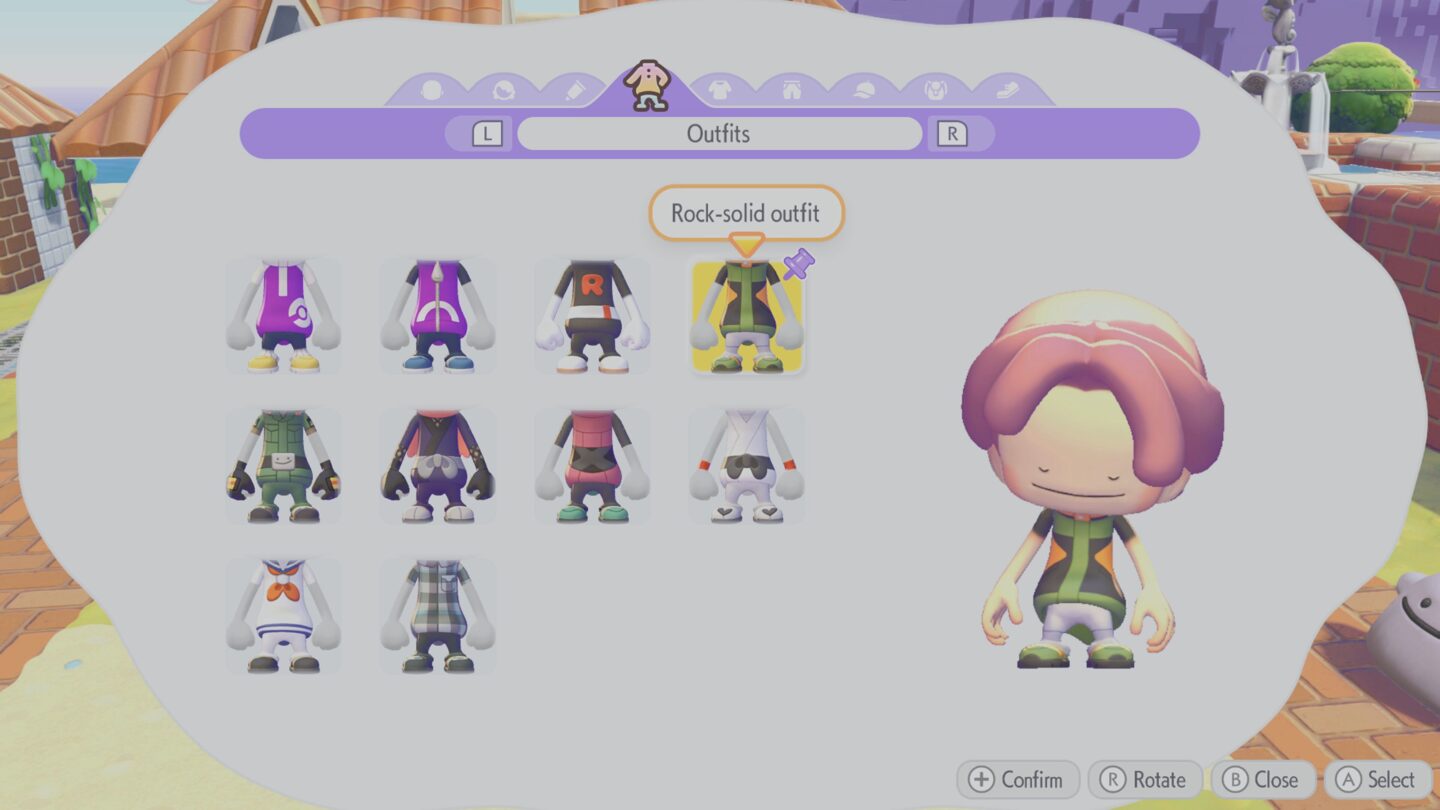 Pokémon Pokopia: All outfits in Pokémon Pokopia | VGC