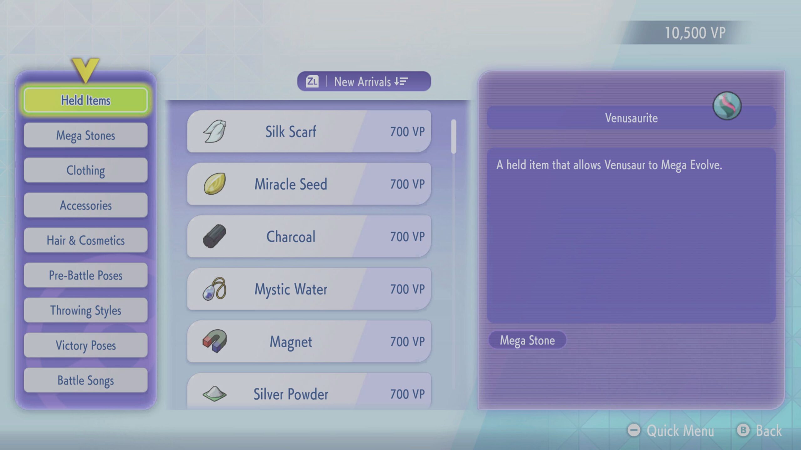 Pokémon Champions: All Items in Pokémon Champions | VGC