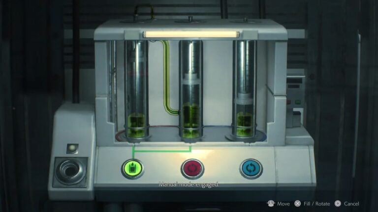 Resident Evil 2 Remake: Drug Testing Lab Dispersal Cartridge puzzle ...